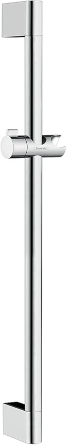 hansgrohe Unica Croma - shower bar 65cm with shower head holder, chrome ...