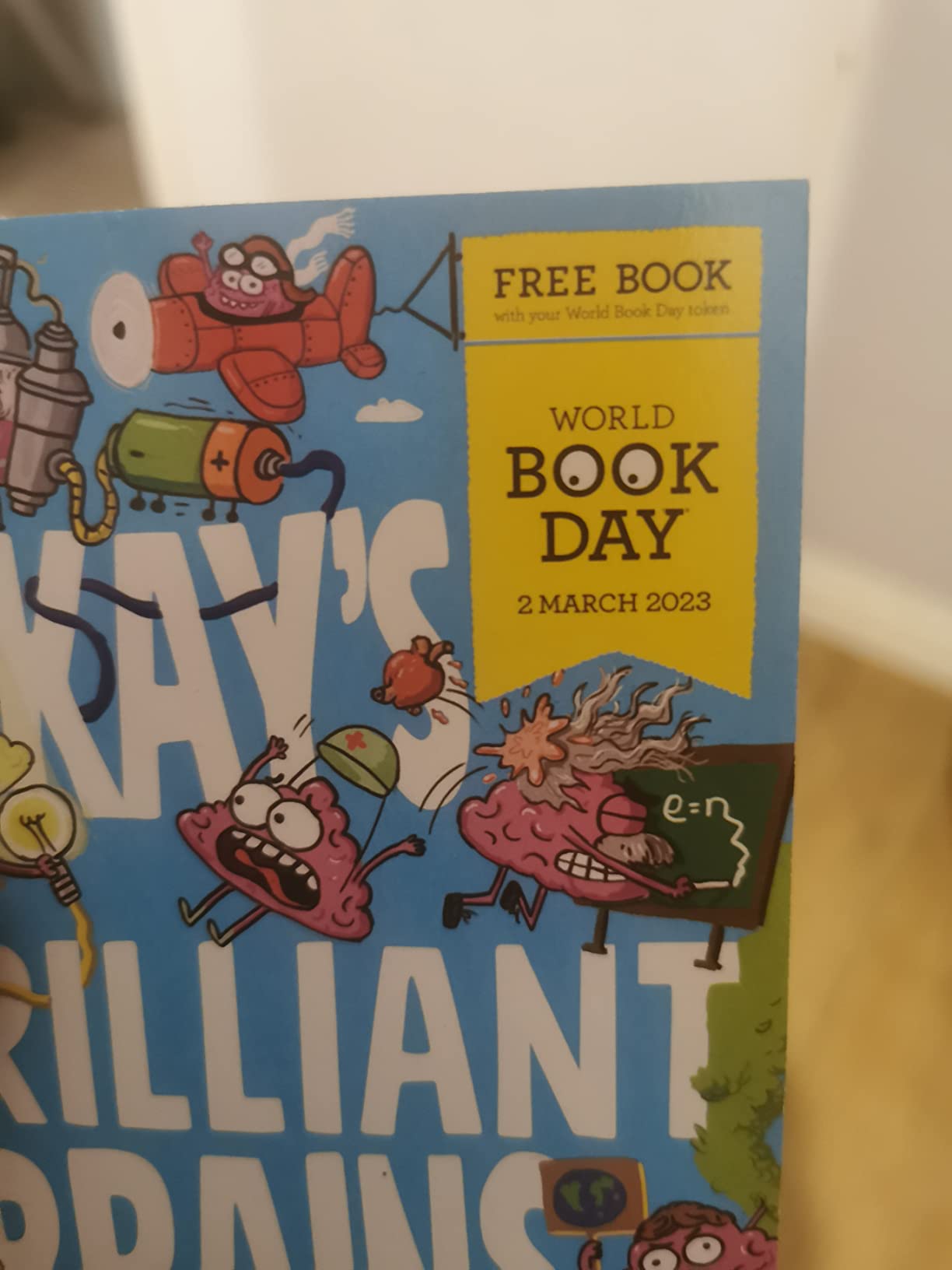 Kay's Brilliant Brains: A World Book Day 2023 Mini Book : Kay, Adam ...