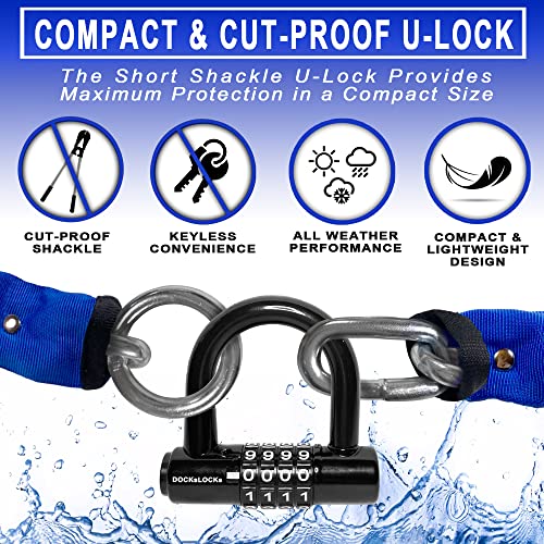 Snapklik.com : DocksLocks Heavy Duty Cinch Style 8mm Security Chain ...