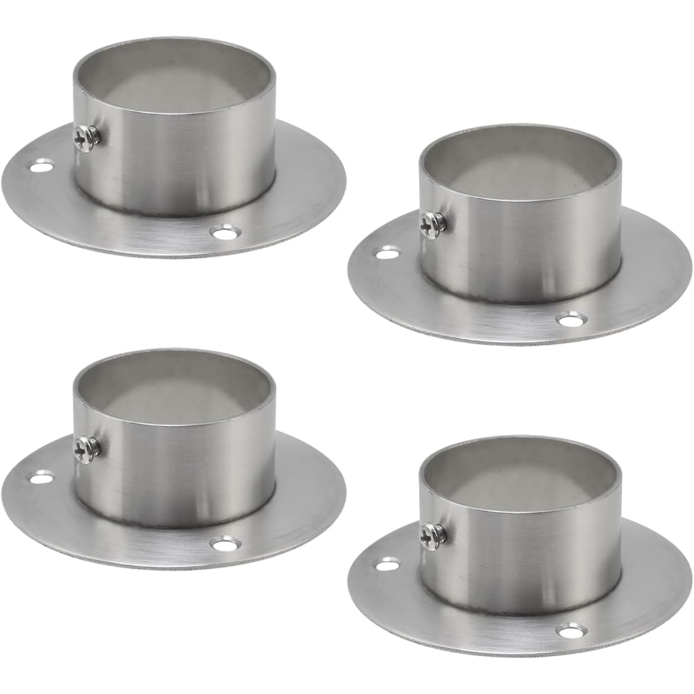 $4/mo - Finance Wealrit 4 Pcs Round Post Bases Stainless Steel Flange ...
