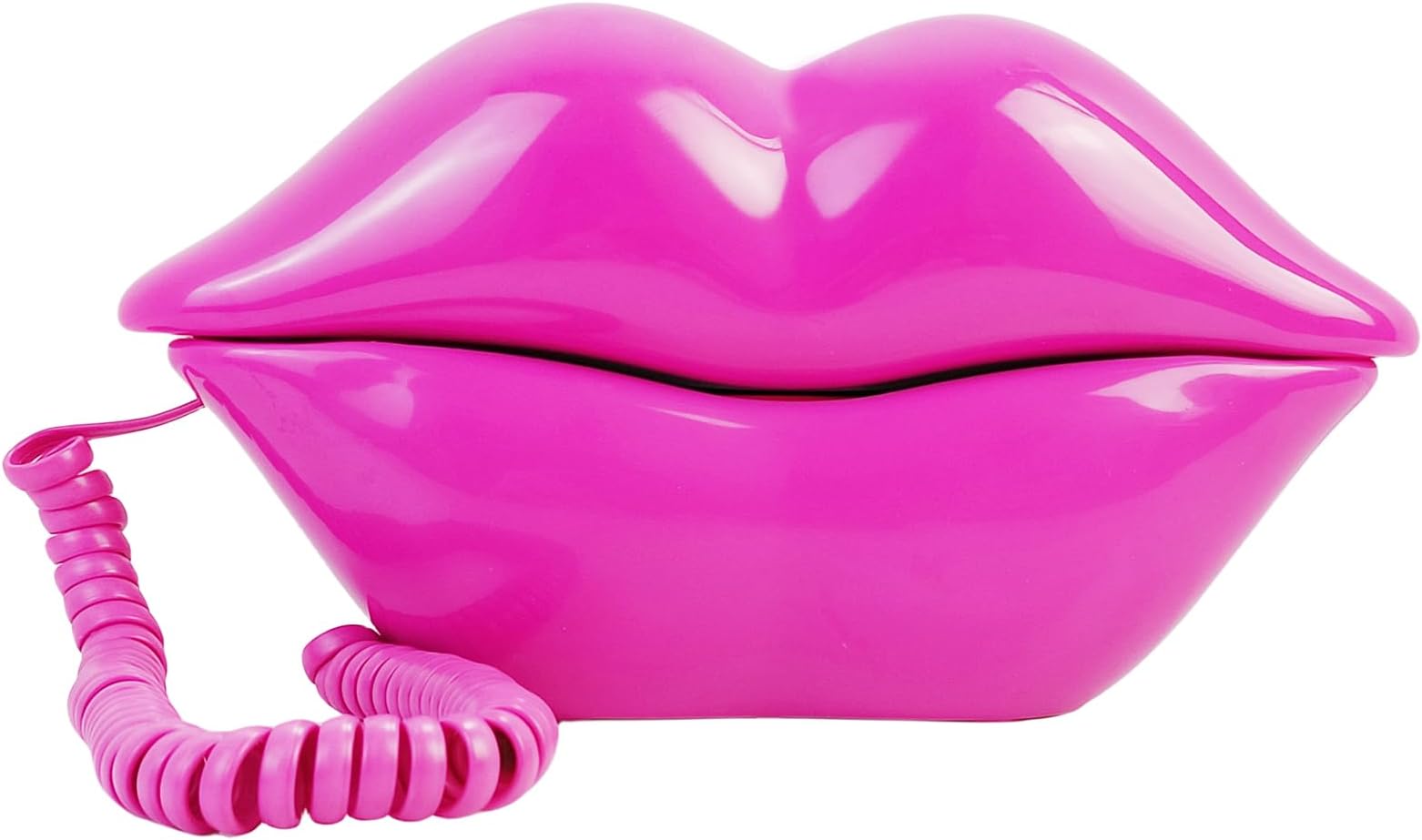 Amazon.com : Lips Telephone Novelty Rose Red Mouth Lip Shaped Phone ...