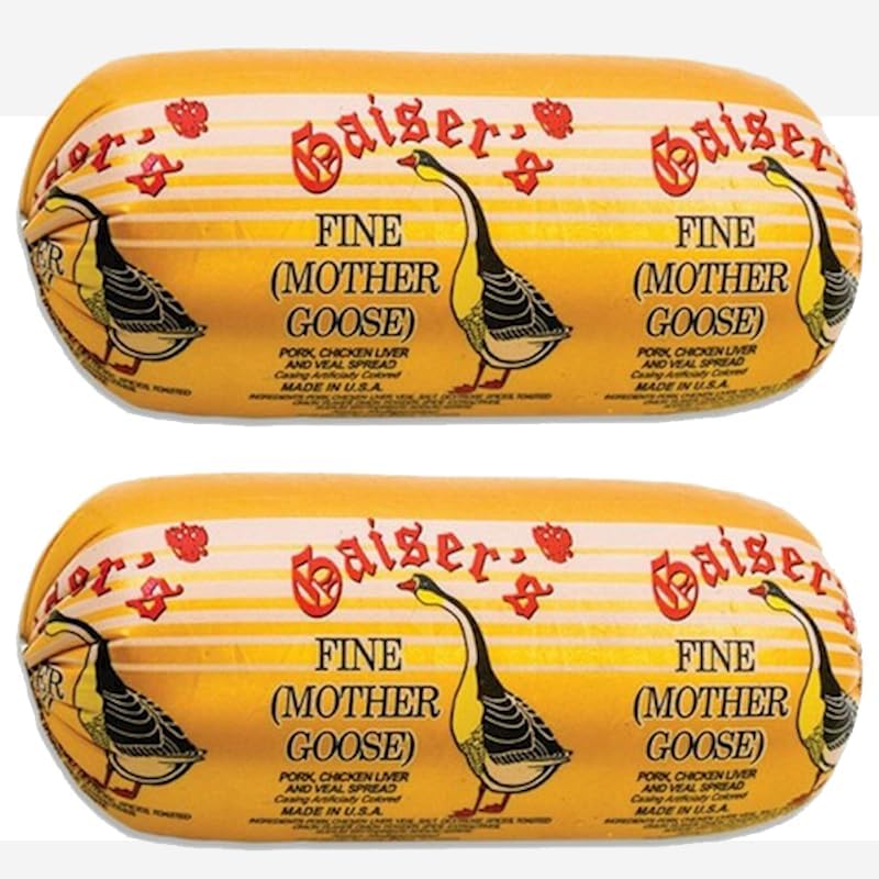 Amazon.com: Gaiser's Liverwurst Goose Mother 1 Lb (2 Pack ...