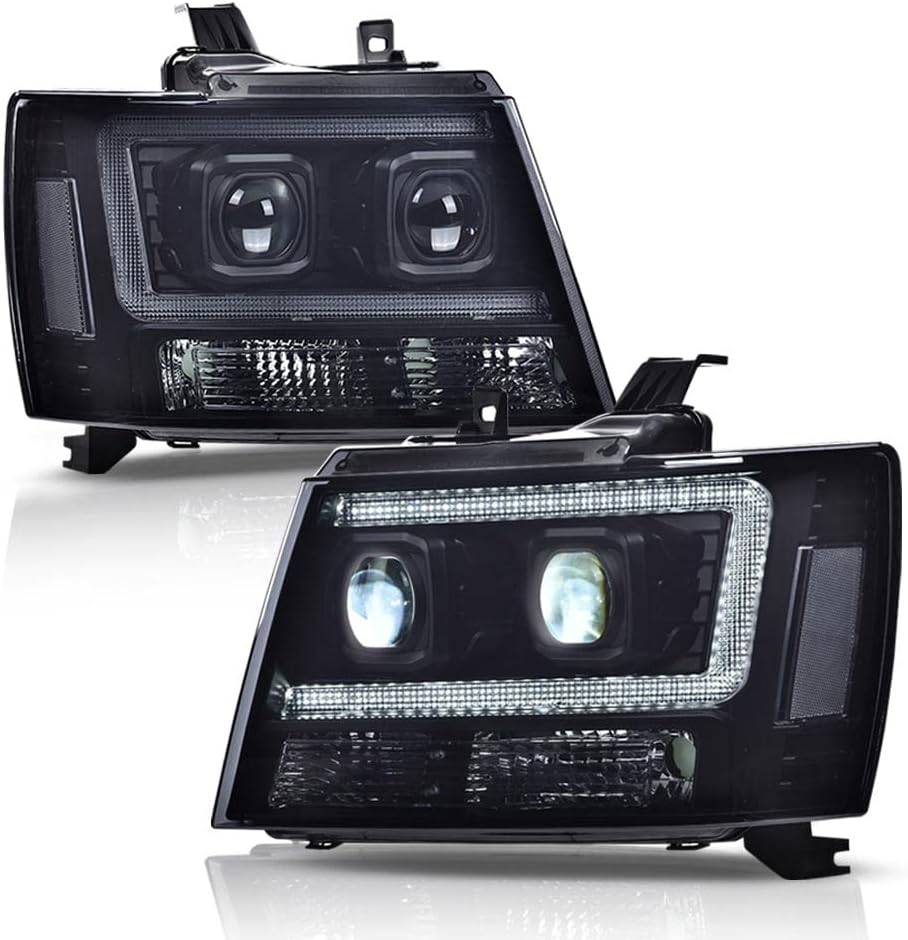 Amazon.com: PIT66 LED Headlight Assembly Compatible with 2007-2013 ...