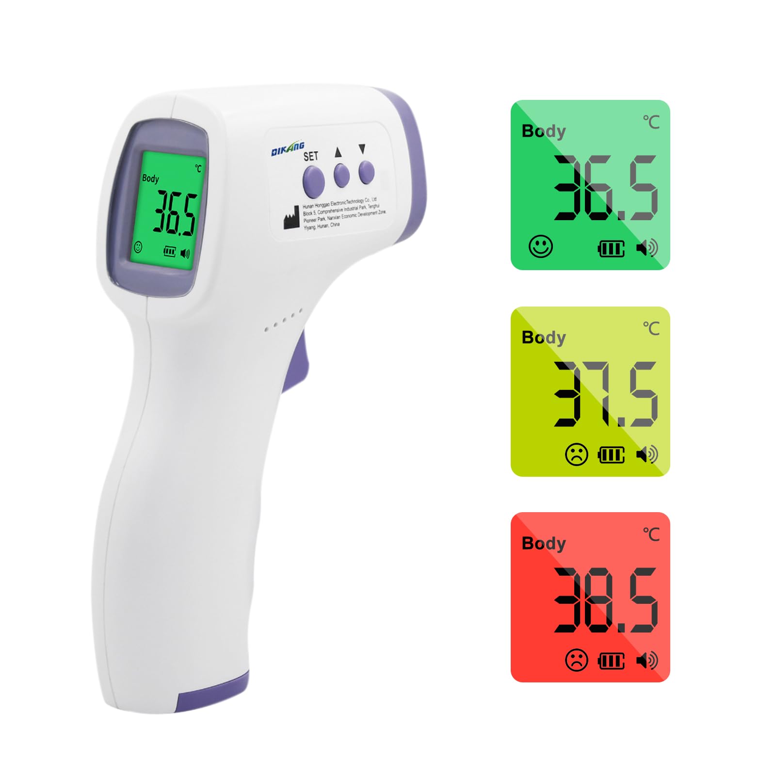 No Touch Forehead Thermometer for Adults and Kids Infrared Digital ...