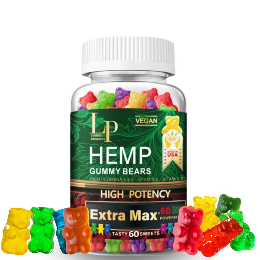 Amazon.com: Legend - High Potency Hemp Gummies for Restful Sleep, Calm ...
