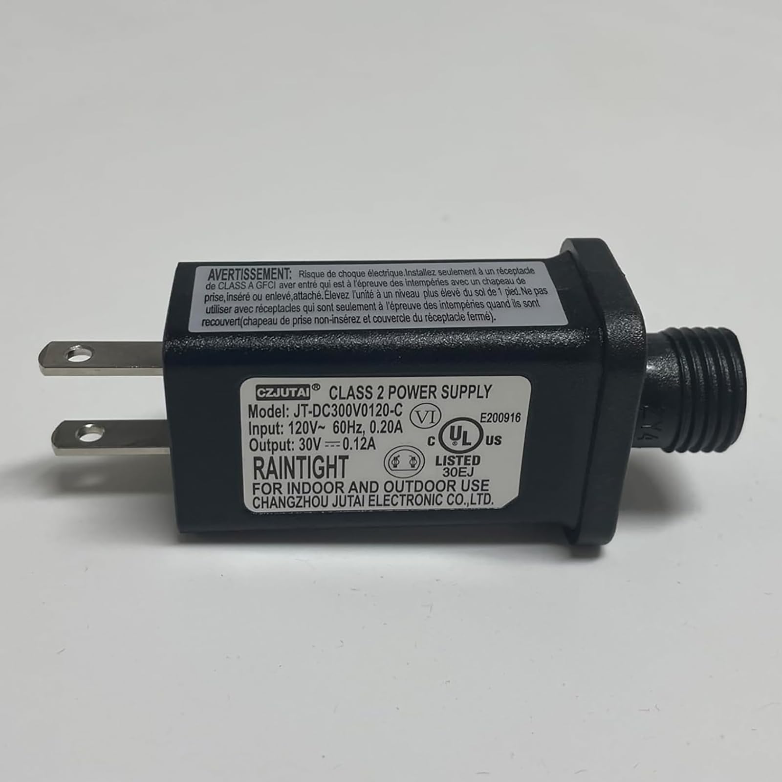 Christmas Tree Accessories Plug Transformer UL Listed LED Transformer ...