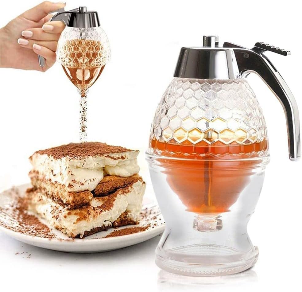 Amazon.com: Andy's Orchids Honey Squeeze Bottle, Honey/Syrup Dispenser ...