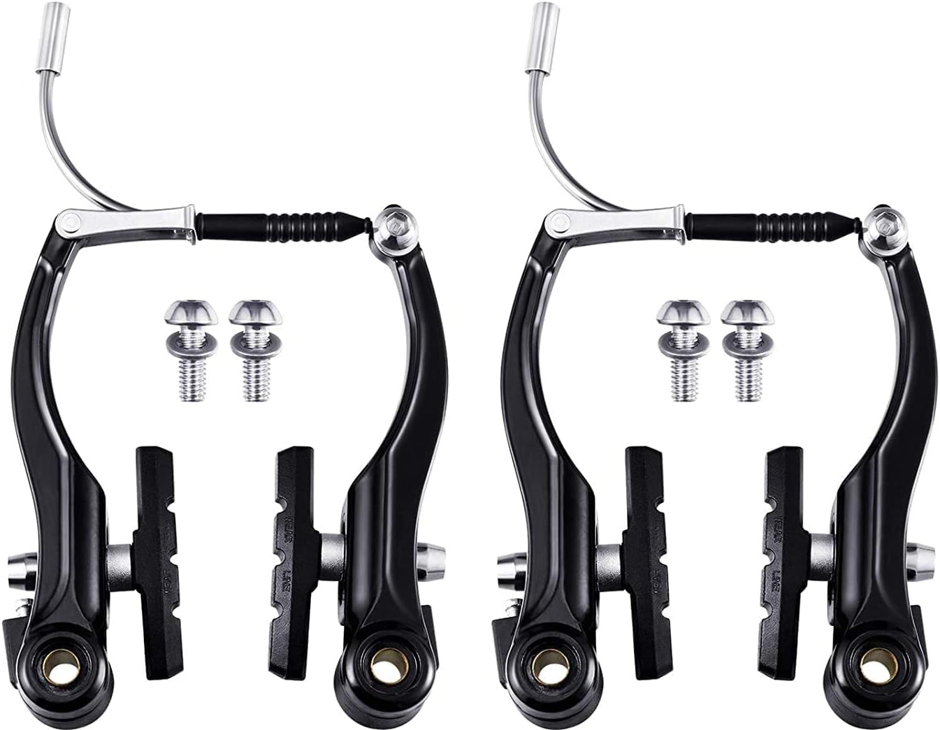ShreNik Cycle V-Brake Panja Set Front & Rear Alloy Power Brakes Set for ...