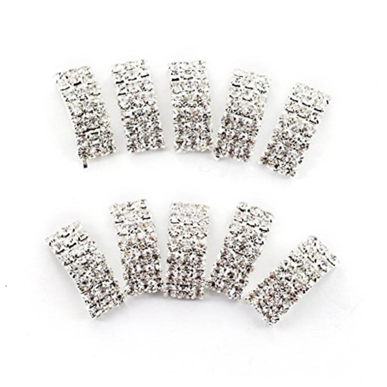 Rhinestone Ribbon Sliders