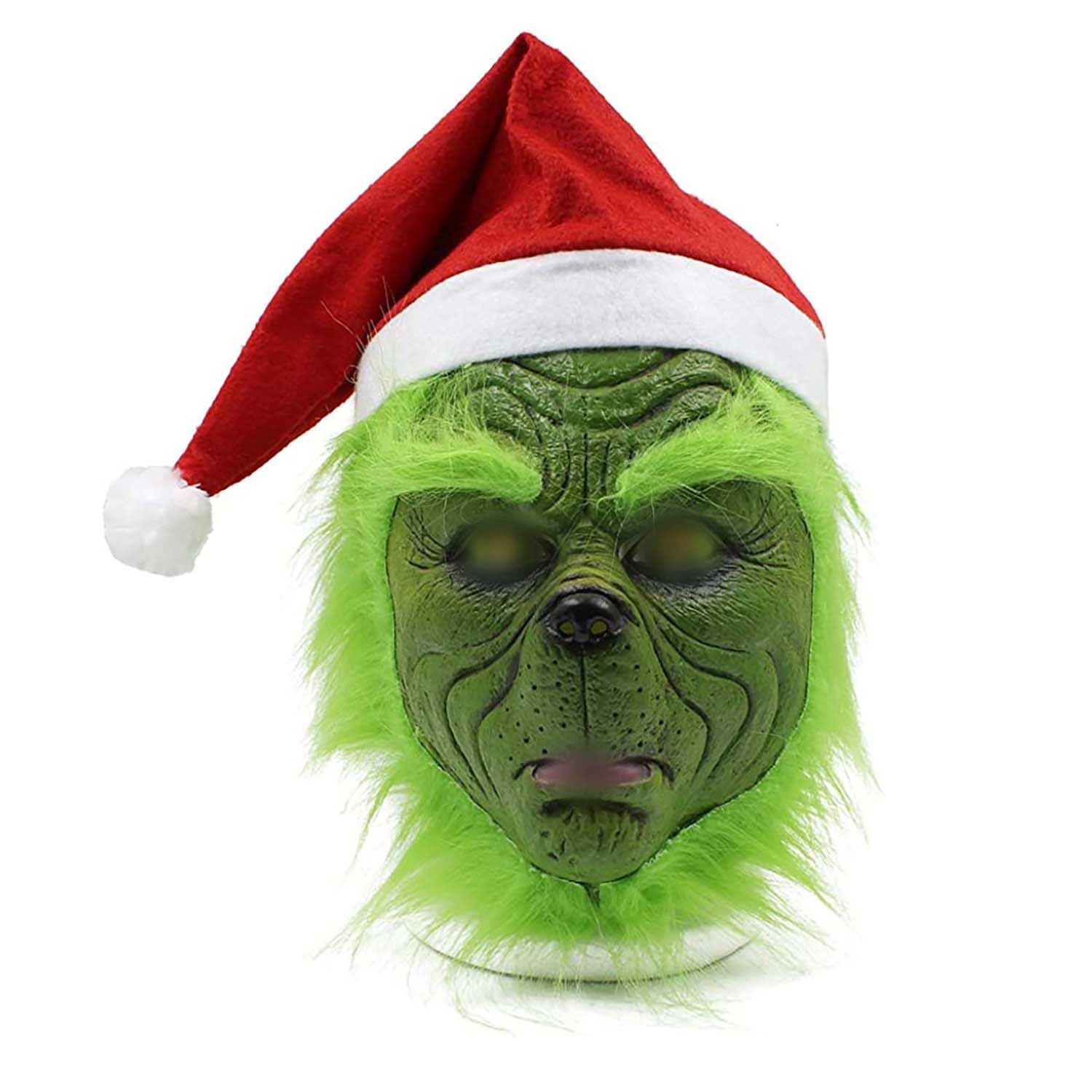 Amazon.com: Benks Green Monster Mask Halloween Costume Cosplay Mask ...