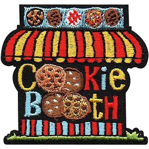 Amazon.com: Girl Cookie Booth Stand Fun Patches Crests Badges Scout ...