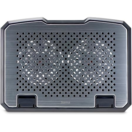 Hama Laptop Kühler für Laptops bis 15,6“ schwarz/silber: Amazon.de ...