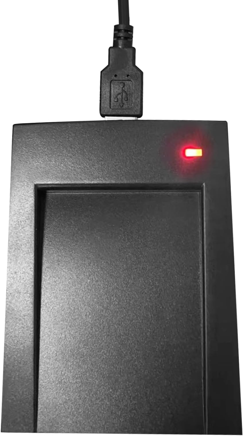 Amazon.com: HiLetgo 125Khz EM4100 USB RFID ID Card Reader Swipe Card ...