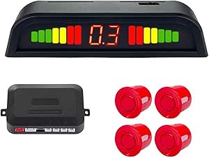 Amazon.co.jp: Car Parking Sensor Detector Reverse Radar Sound Alert ...