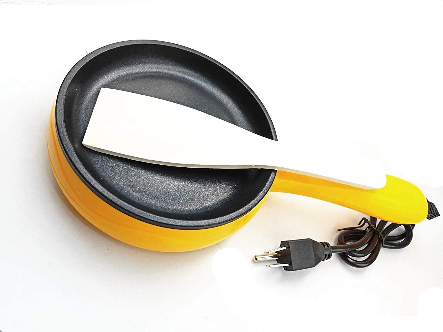 Amazon.com: Cuisine 6-Inch Non-Stick Electric Skillet, Yellow Mini ...