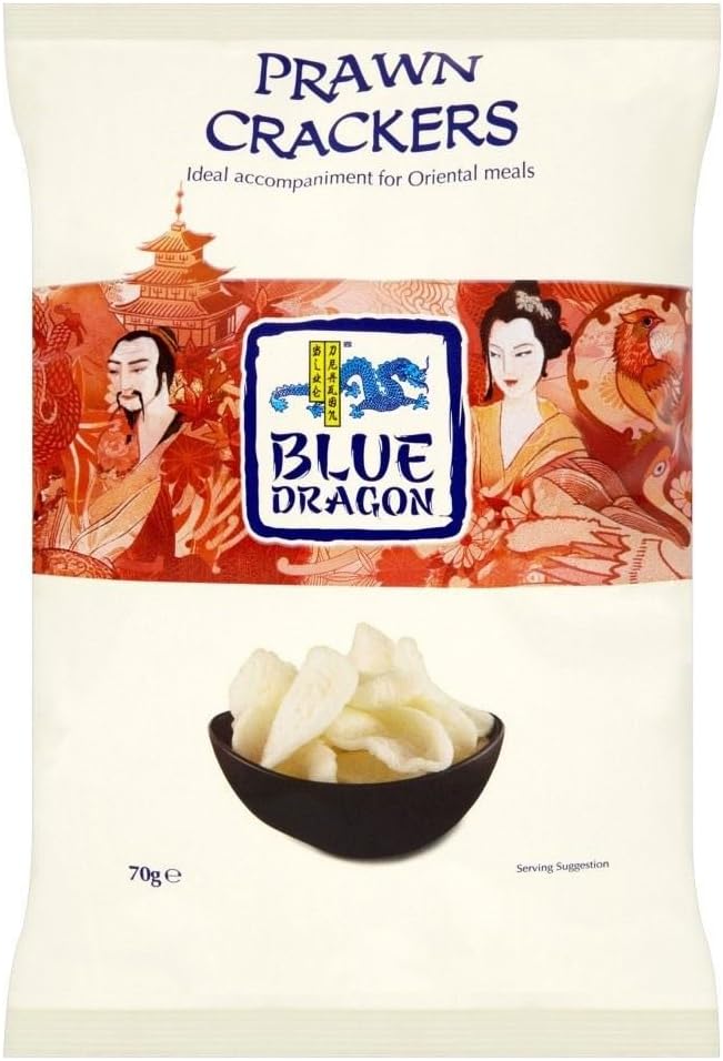 Blue Dragon Prawn Crackers, 70g : Amazon.co.uk: Grocery
