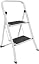 Home Vida 2 Step Ladder Heavy Duty Steel Folding Ladder | Desertcart ...
