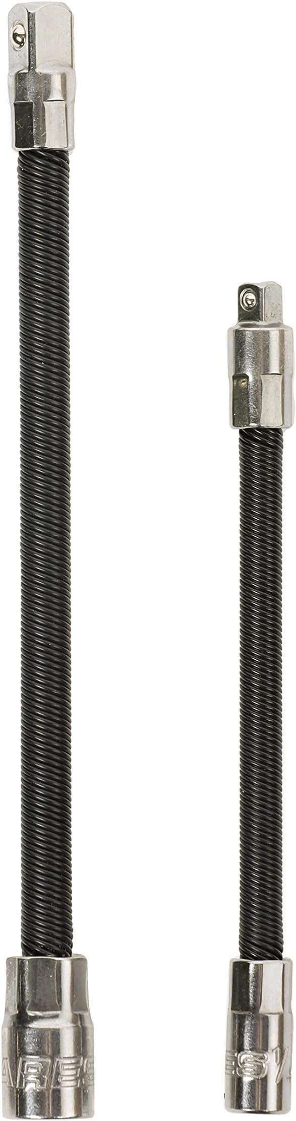 VCT 2Pc Flexible Extension Bar Set, Includes 1/4" Dr x 6" long & 3/8 ...