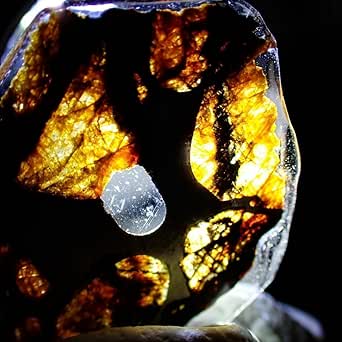 Amazon.co.jp: Natural Stone, Parasite, Meteorite, Crystal, Rough ...