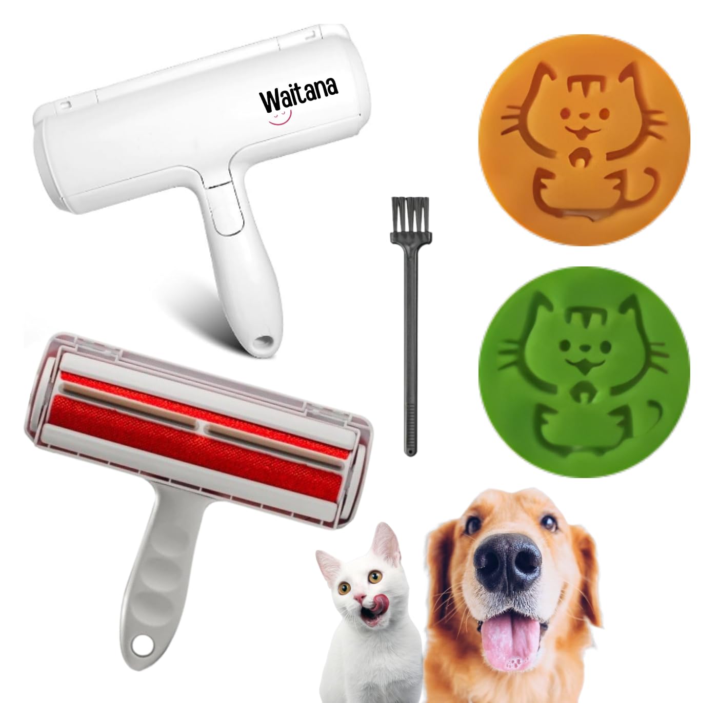 Ultimate Pet Hair & Fur Removal Kit for Cats & Dogs, Lint Resistant ...