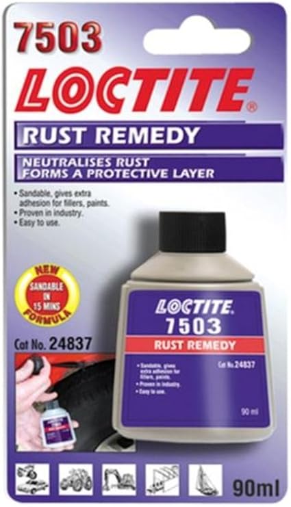 Amazon.com: Loctite- Rust Remedy - 90Ml Bottle 88781006 : Automotive