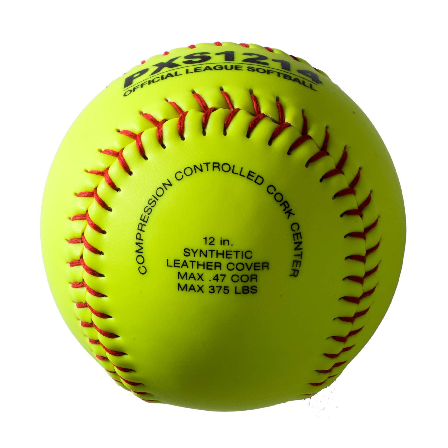 Snapklik.co : 6 Pack White Sports Practice Softballs, 12-Inch Official ...