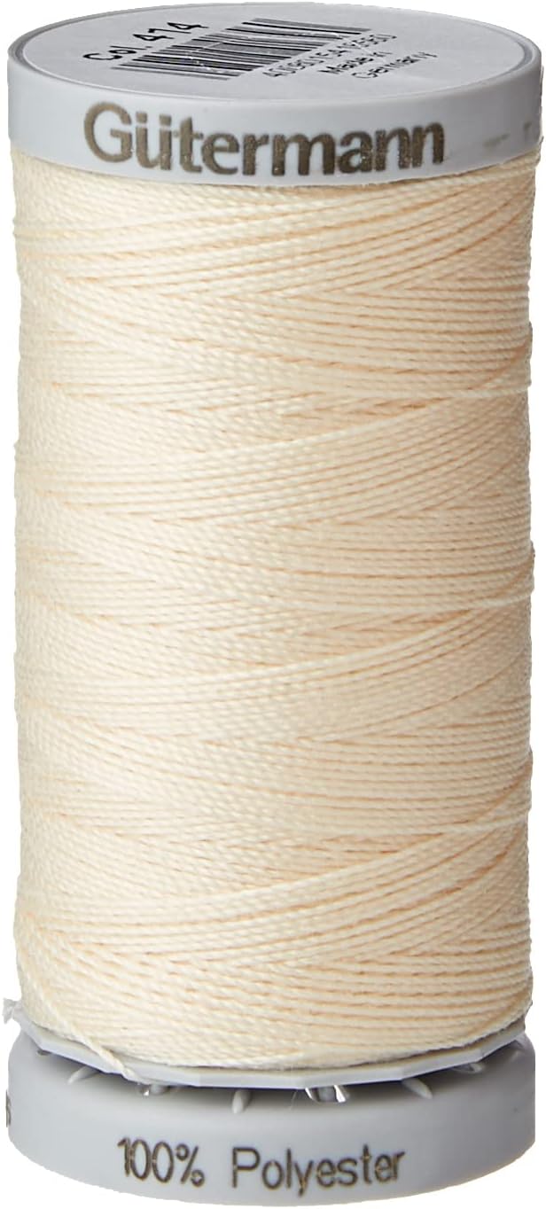 Gutermann Waxed Extra Strong Linen Sewing Thread 50m 4011 - Each ...