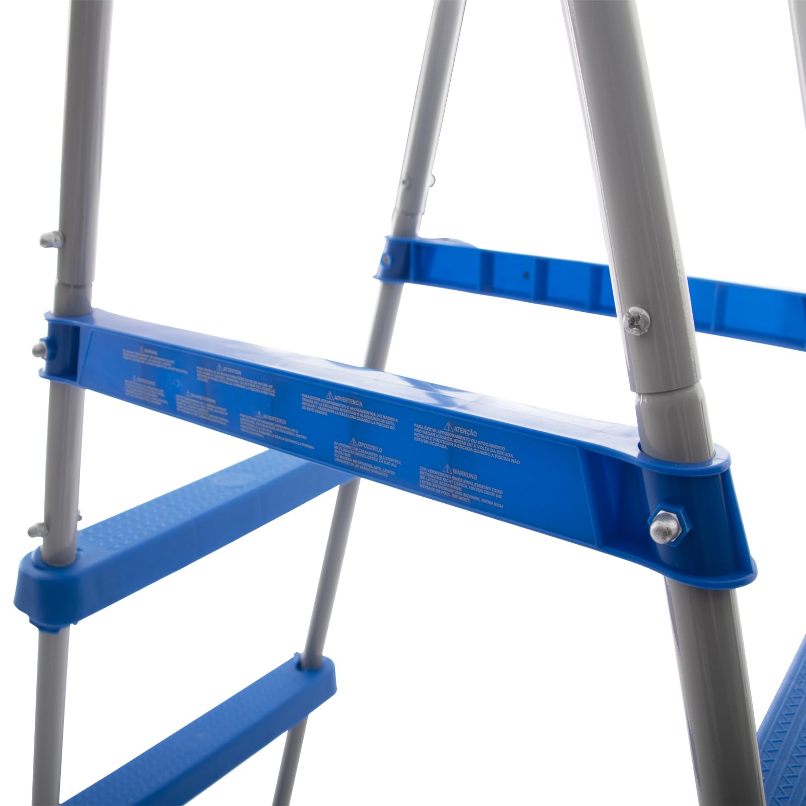 Snapklik.com : DIMAR GARDEN 4 Step Pool Ladder 48 Inch Heavy Duty Metal ...