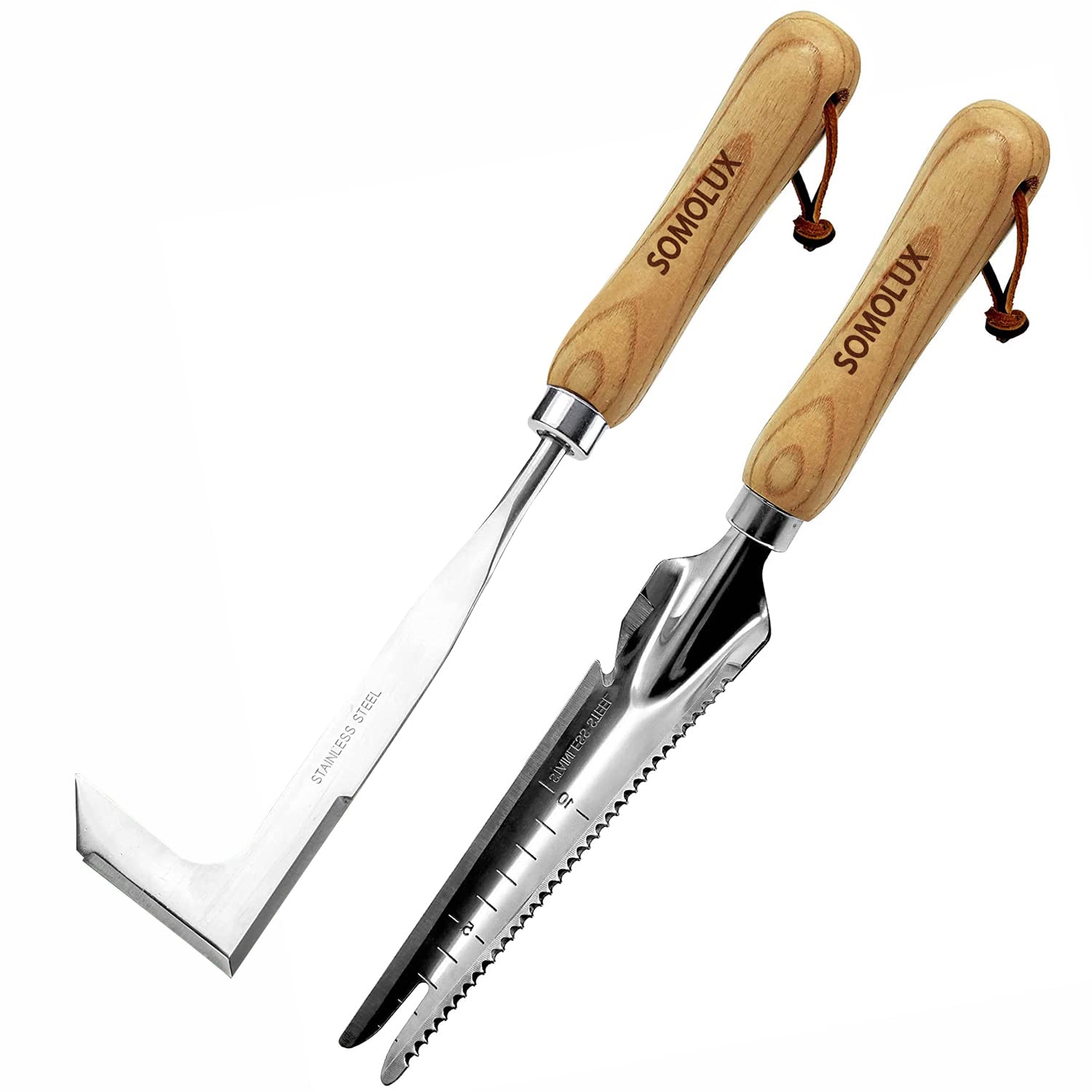 Amazon.com : SOMOLUX Gardening Hand Weeder Tool Set, Multifunctional ...