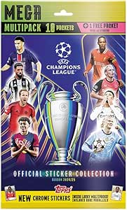 Amazon.com: Topps UEFA Champions League Stickers 24/25 - Mega Multipack ...