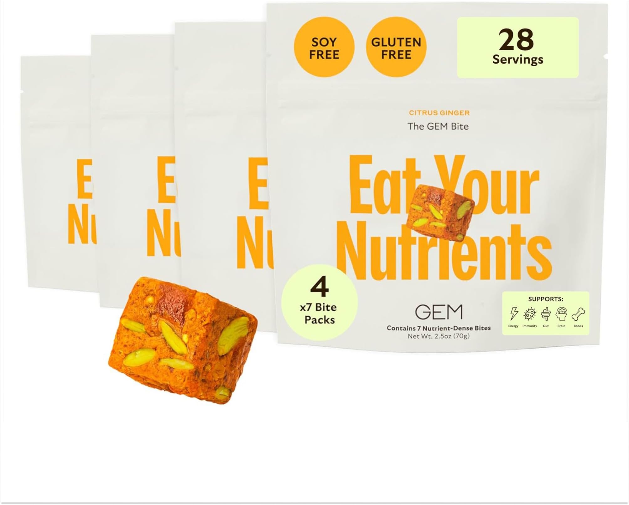 Amazon.com: GEM Daily Multivitamin for Women & Men, 20+ Vitamins ...