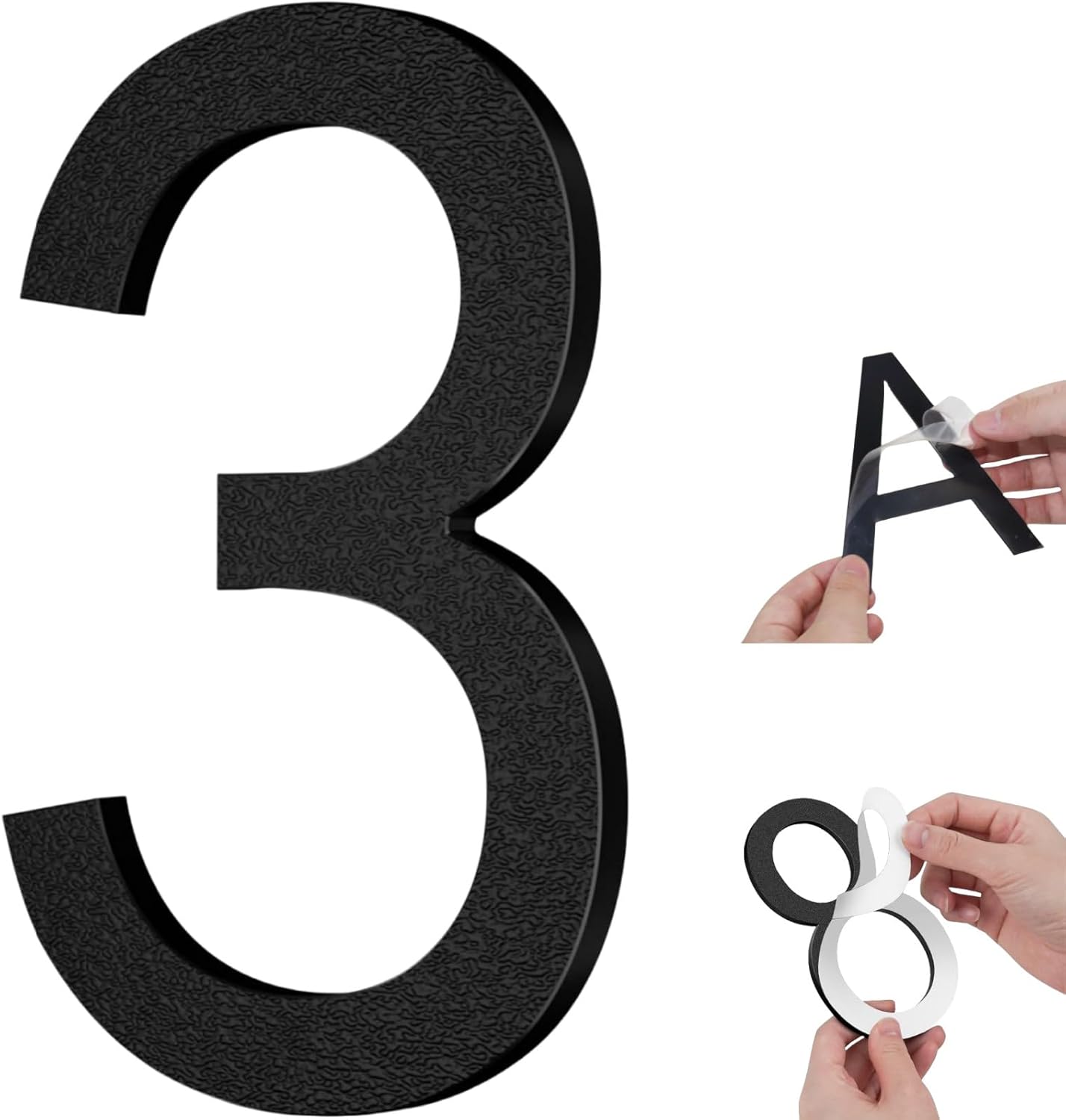 Amazon.com: Modern House Numbers for Outside 5 Inch, Mailbox Numbers ...