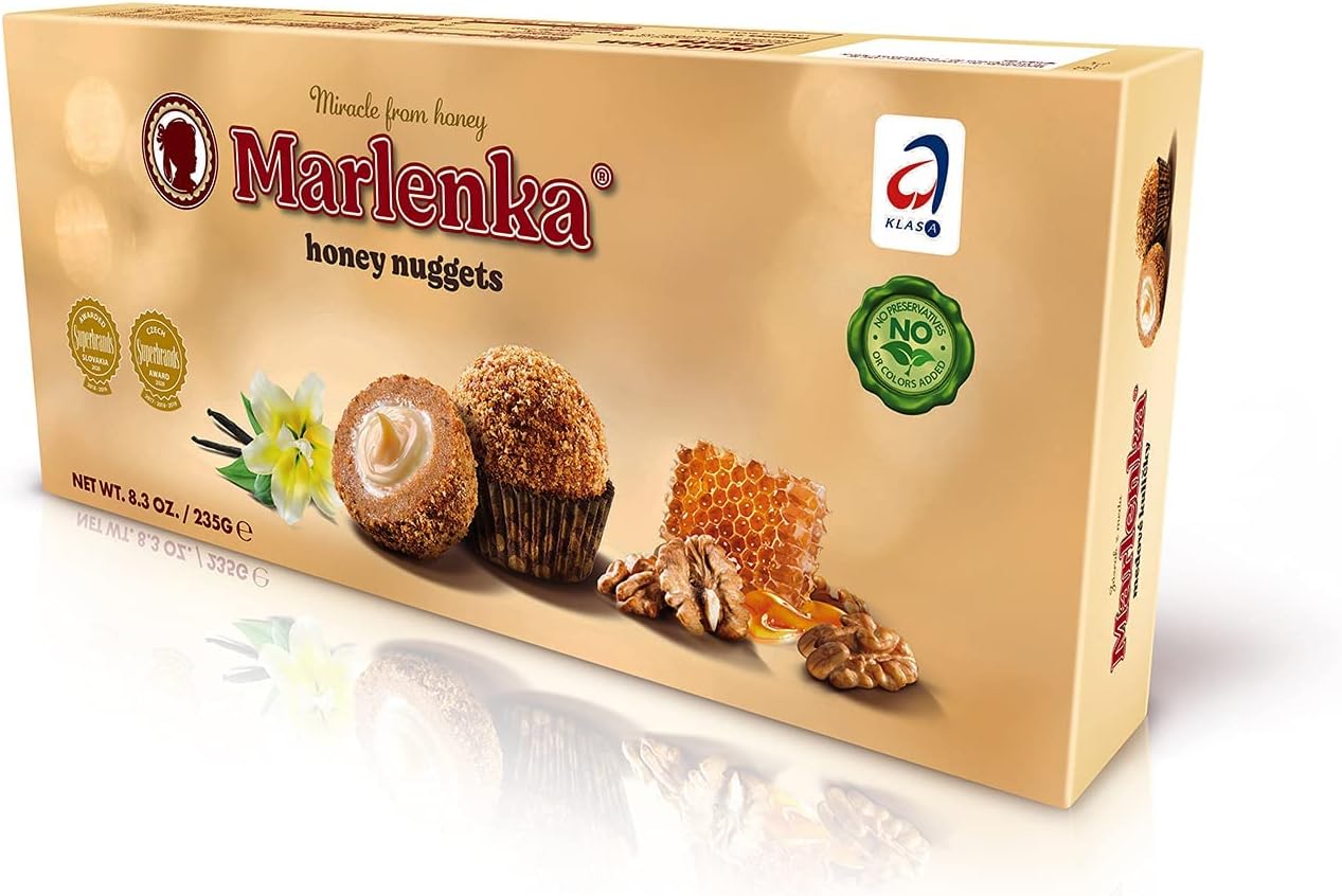 Marlenka Classic Honey Nuggets 250 g : Amazon.co.uk: Grocery