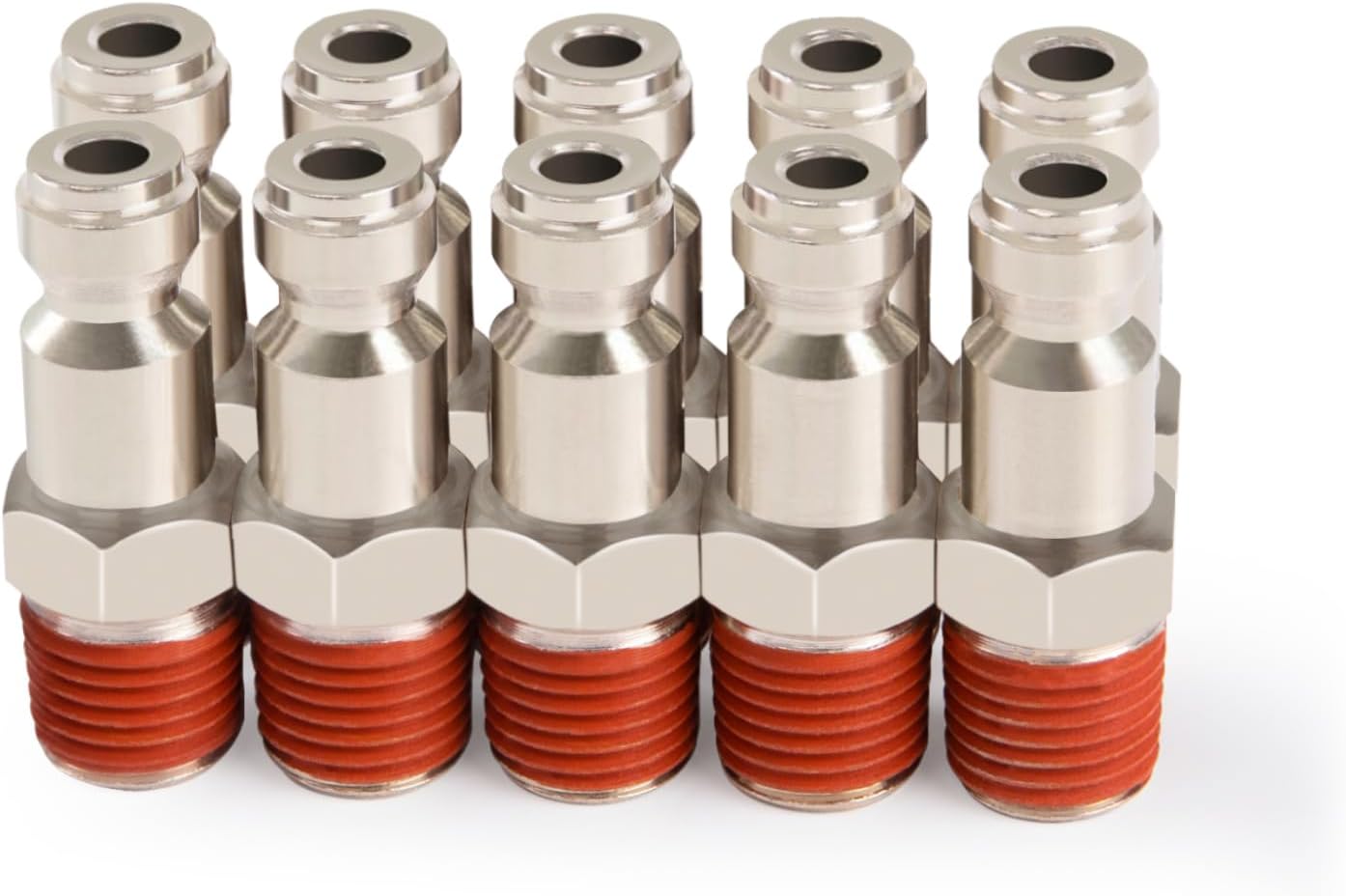 ChillWaves Industrial Air Plug, 1/4" NPT Male Pneumatic Plugs, Air ...