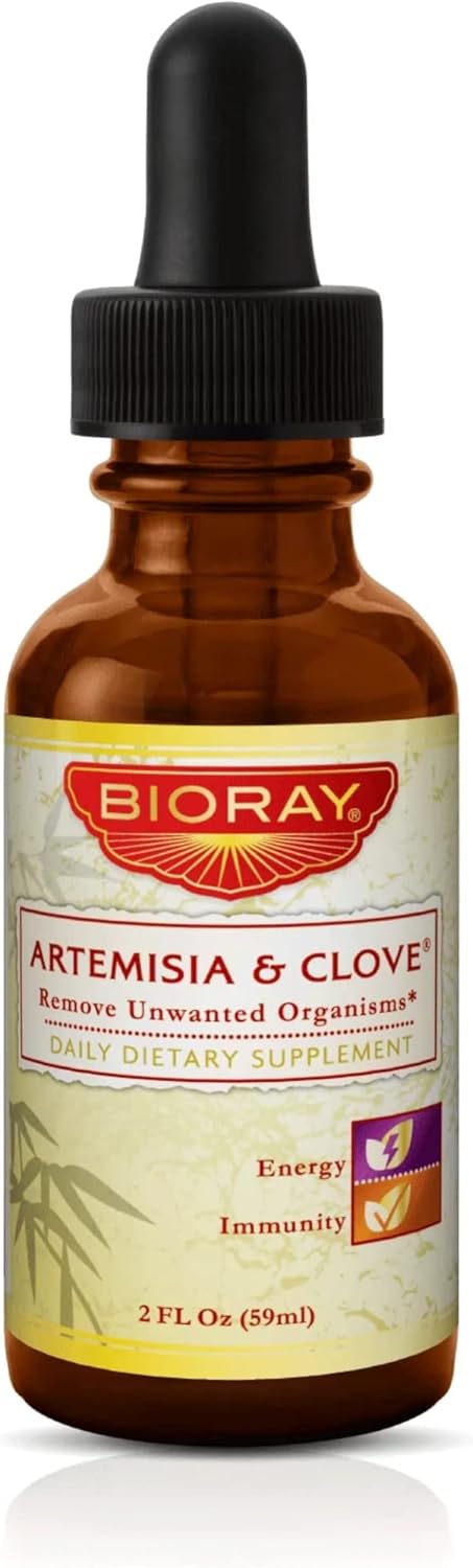 Amazon.com: BIORAY Artemisia profesional y clavo - 2 fl oz ...