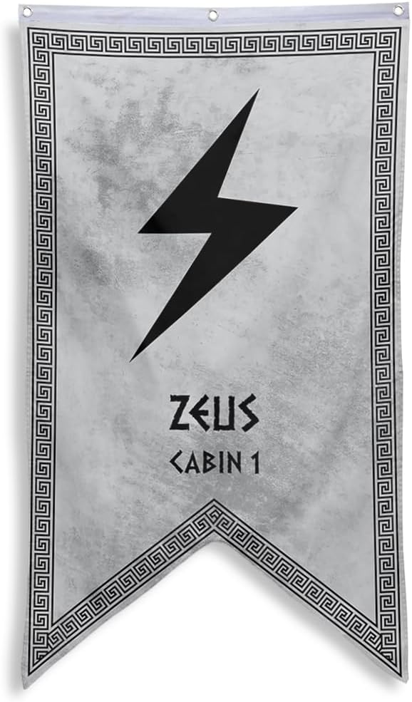 Amazon.com: Yanbooch Cabin 1 Zeus Banner Flag Man Cave Bed Room Home ...