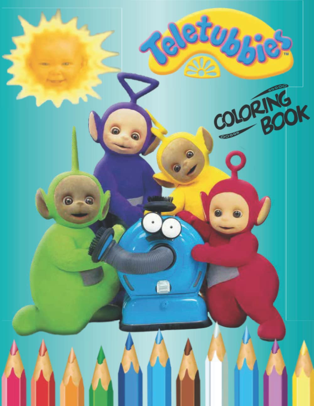 Buy Teletubbies Coloring Book: 40+ GIANT Fun Pages with Premium outline ...
