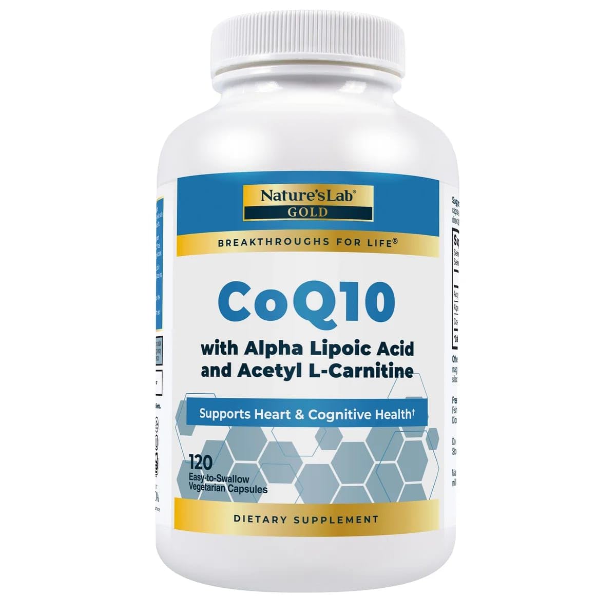 Amazon.com: Nature Lab Gold CoQ10 200 mg + Alpha Lipoic Acid + Acetyl L ...