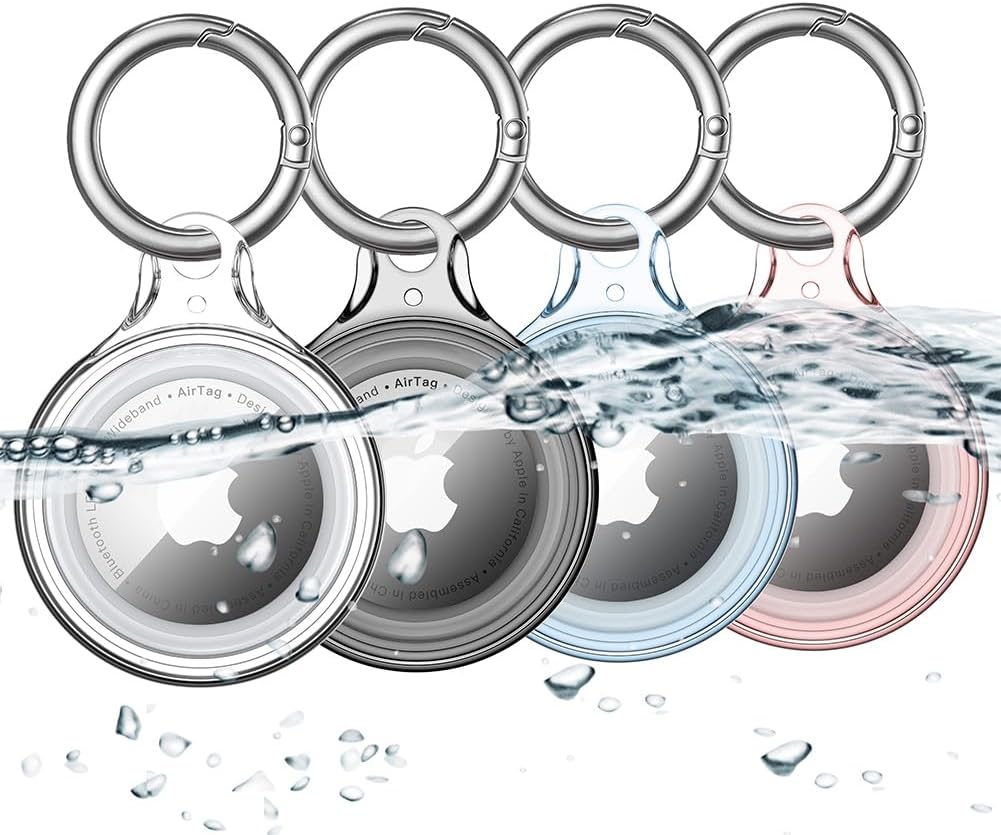 Amazon.com: UNBREAKcable Apple AirTag Holder - 4 Pack [Fit Tightly ...