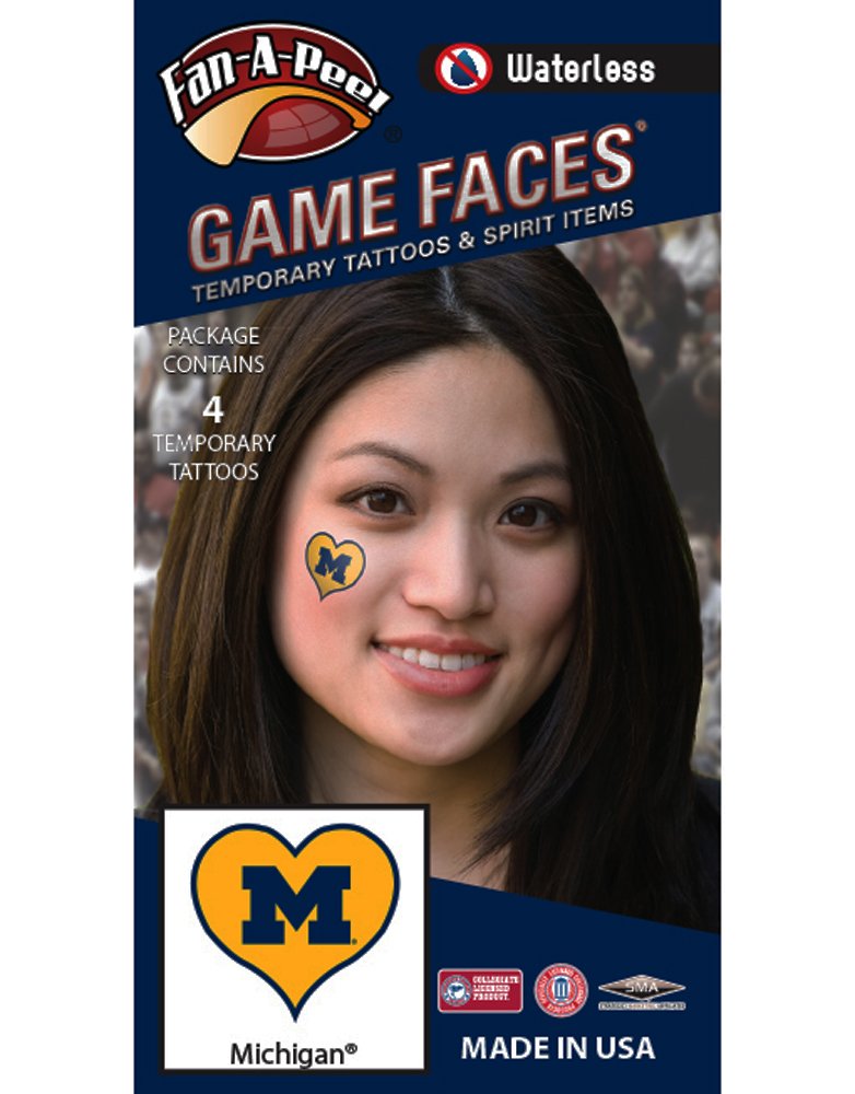 Michigan Face Tattoos
