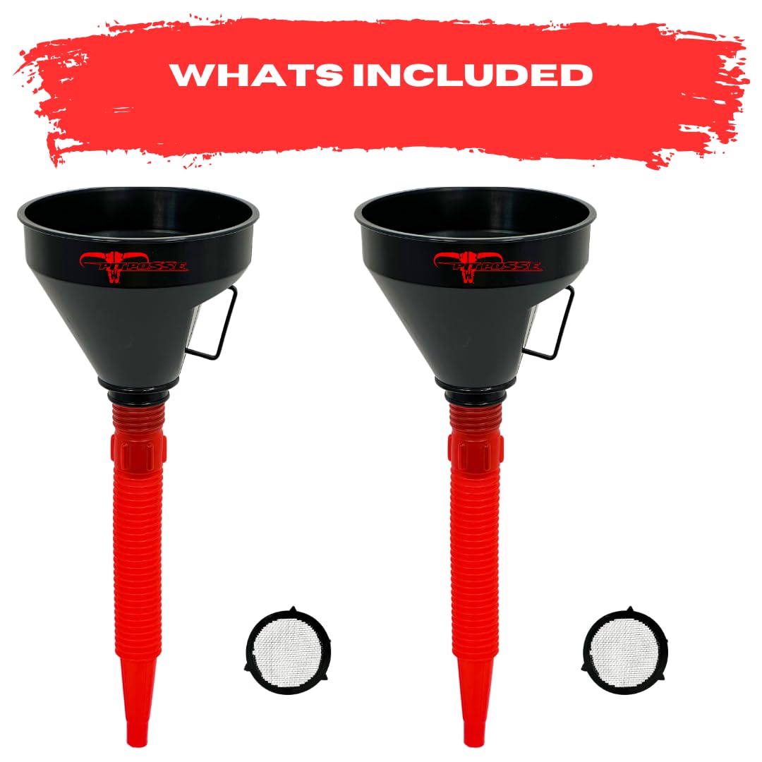 Snapklik.com : Pit Posse PP3367 Automotive Funnel Oil Change Large Wide ...