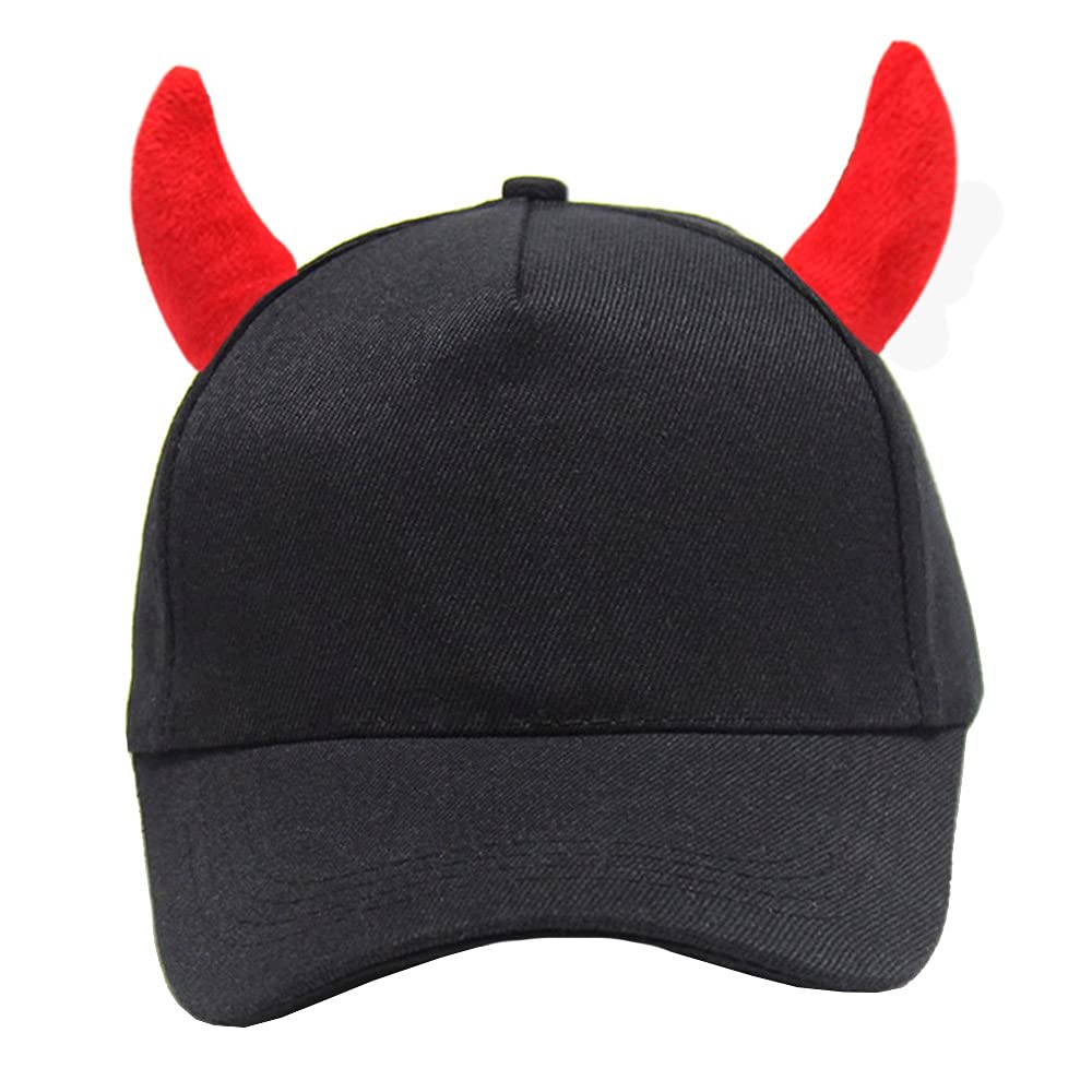 123Arts Devil Horn Baseball Cap at Amazon Men’s Clothing store