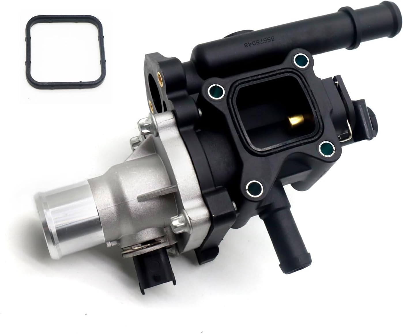 Amazon.com: Engine Coolant Thermostat Housing Assembly with Sensor ...