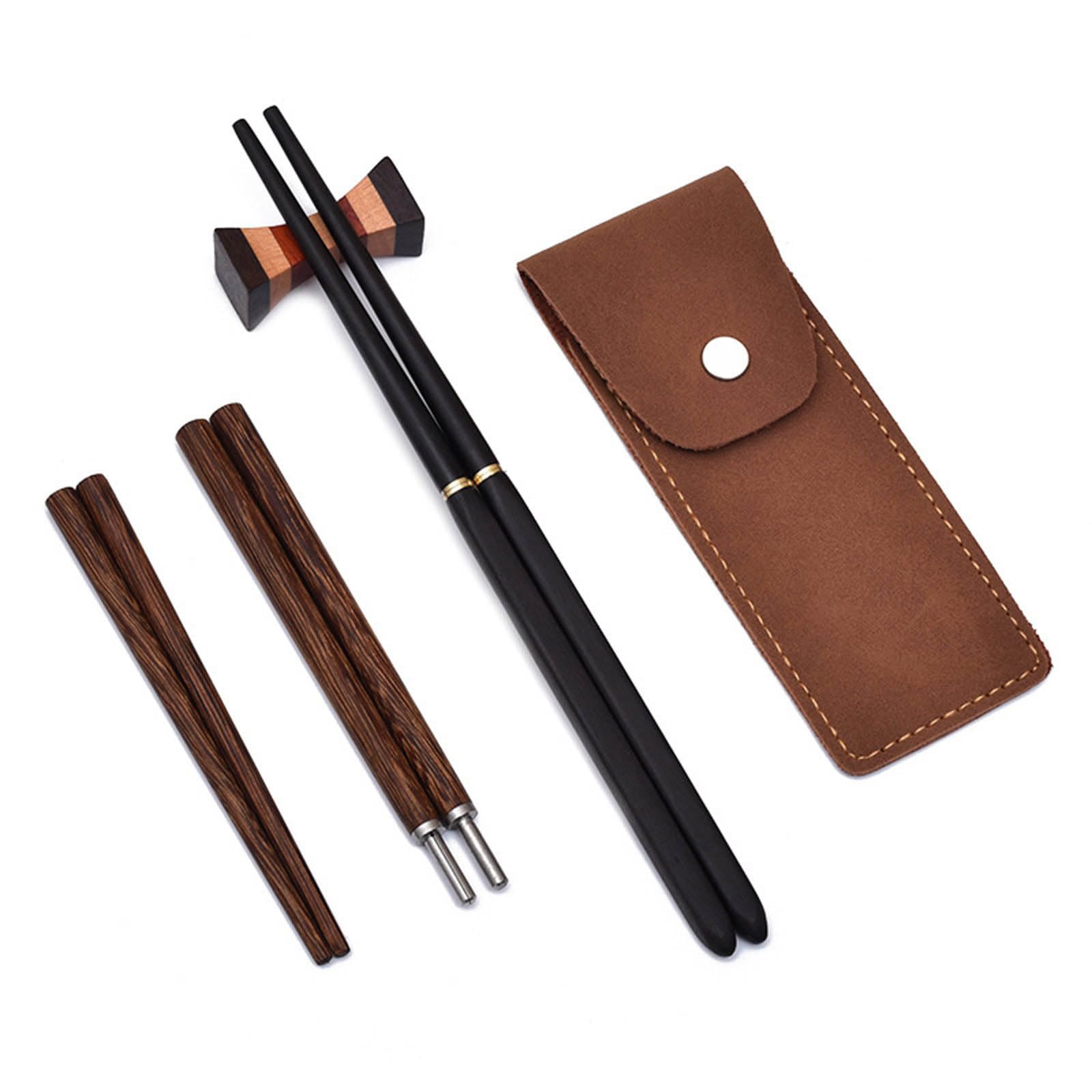 Steel Chopsticks 100 Pairs Retractable Foldable Chopsticks Disposable ...