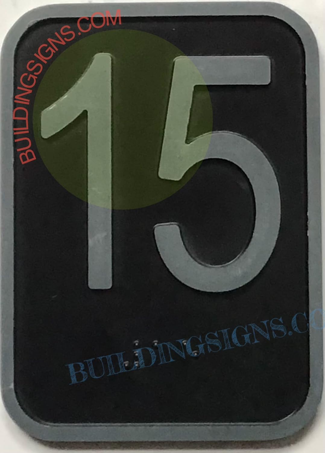 Amazon.com : ELEVATOR 15TH FLOOR SIGN- ELEVATOR JAMB PLATE 15TH FLOOR ...