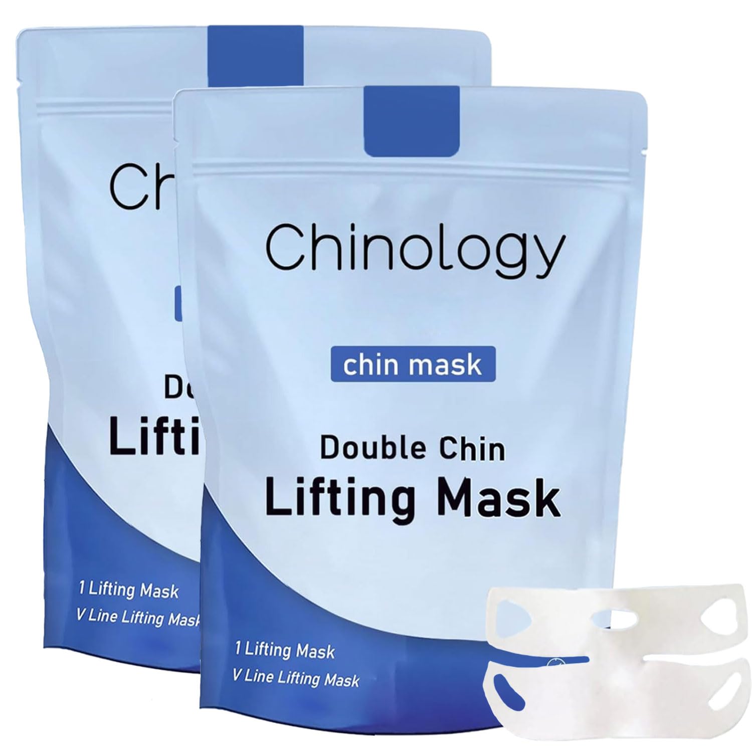 Amazon.com: Chinology Chin Mask Double Chin, Reusable Chinology Chin ...