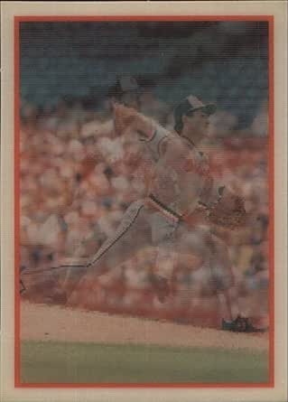 Amazon.com: 1987 Sportflics Baseball Card #56 Mike Boddicker ...