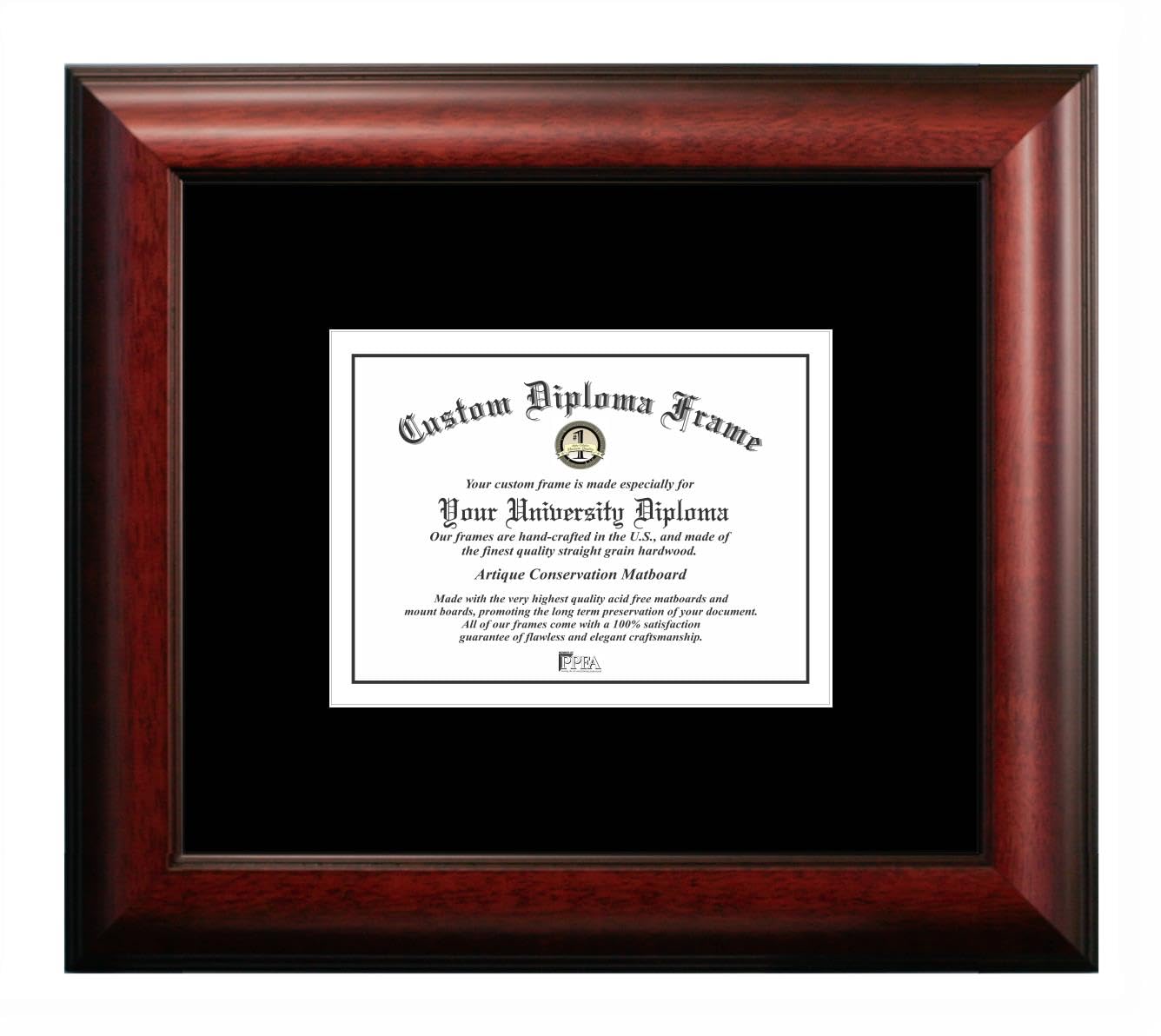 Amazon.com - Celebration Frames Satin Mahogany 6 x 8 Document Frame