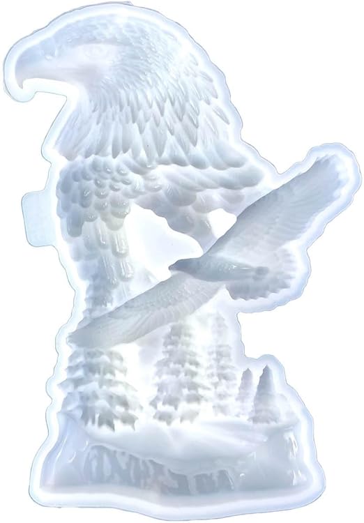 Amazon.com: SUXINRY Resin Molds 3D Eagle Silicone Mold Animal Desktop ...