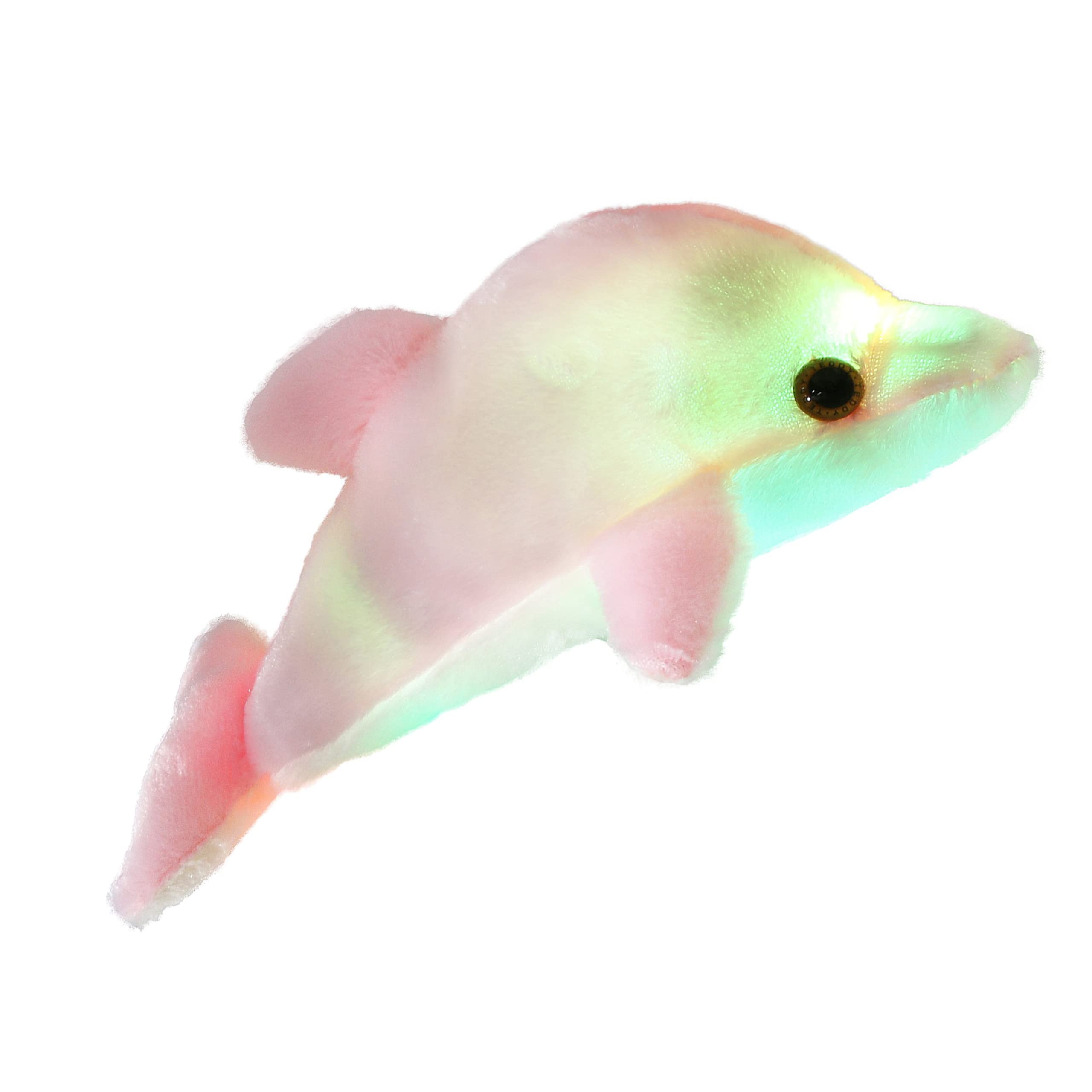 Cute Baby Pink Dolphins Jumping